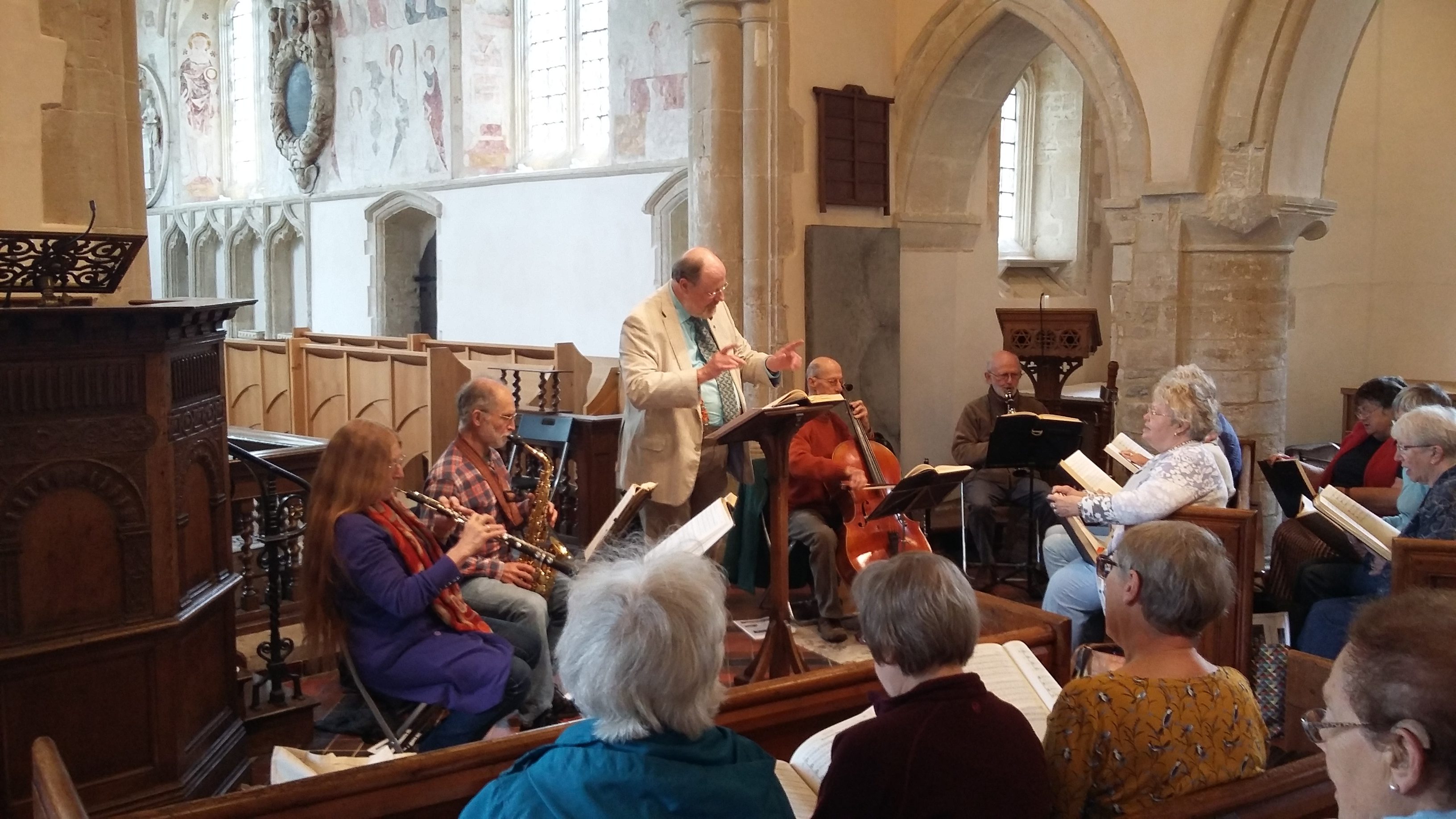Visit by Oxford Psalmody - Chalgrove Church